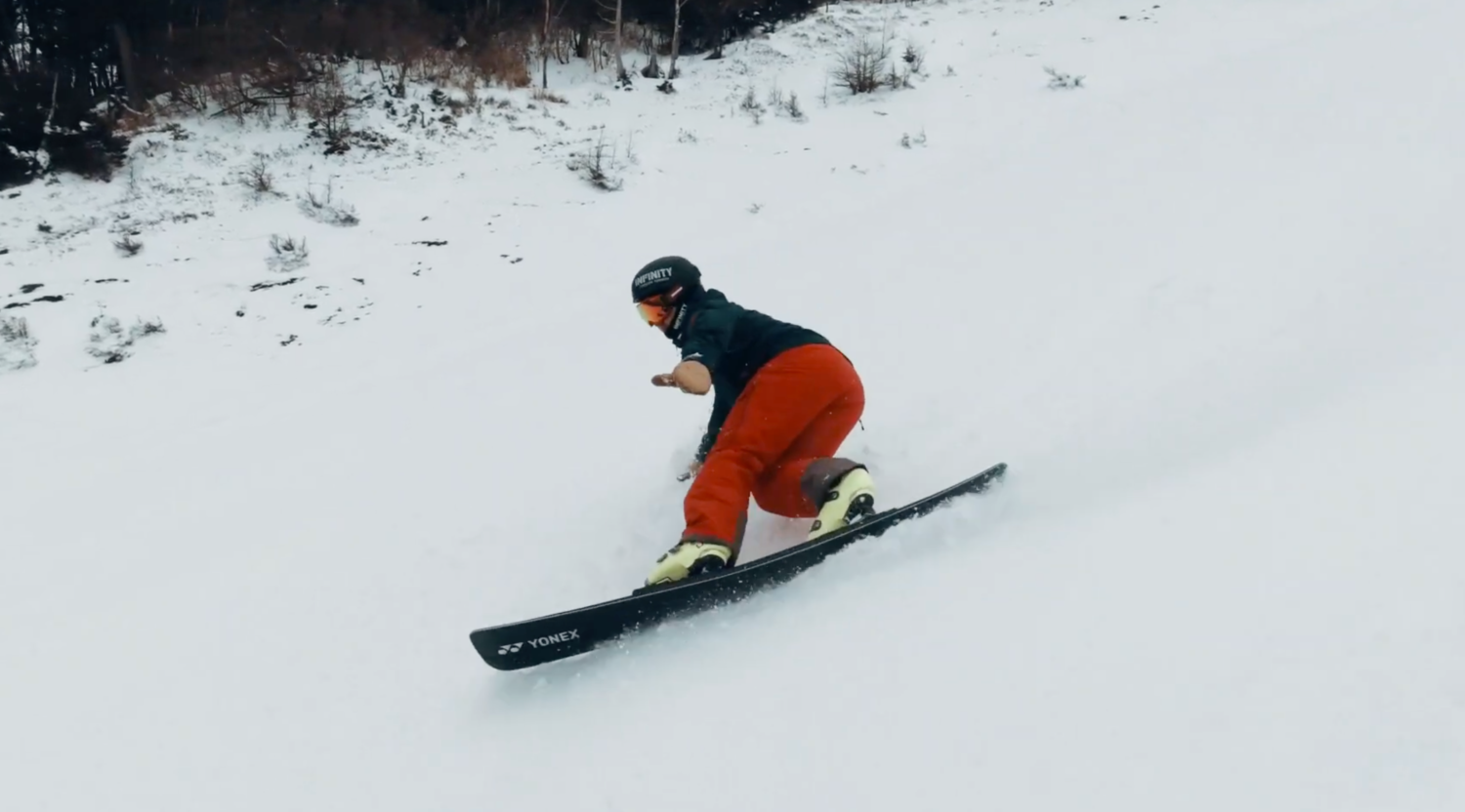 #7 【TAKAMITSU SHIRAKAWA】Alpine Snowboard Carving Turn in 2020 INFINITY ...